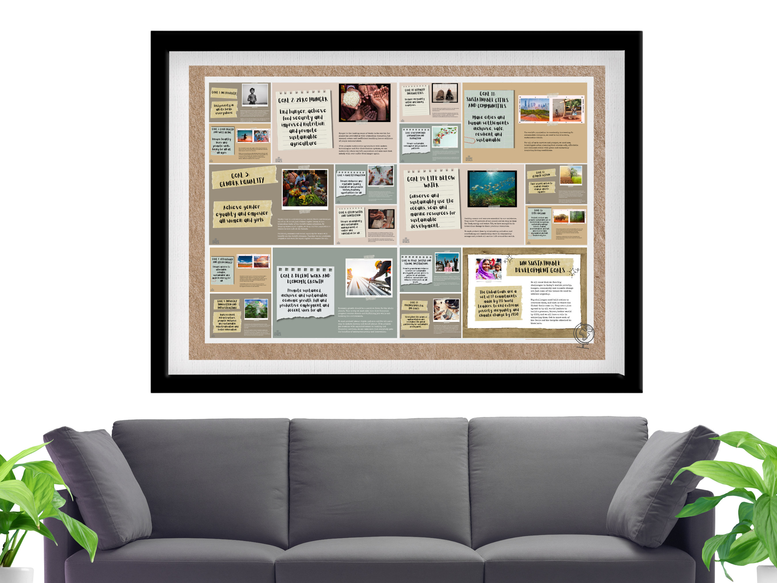 Sustainable Development Goals / Global Goals Poster - Etsy