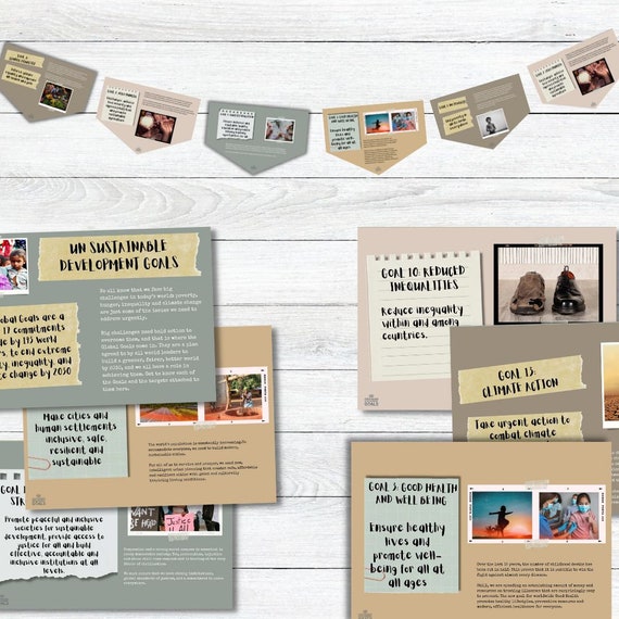 SDG Posters and Bunting - Etsy