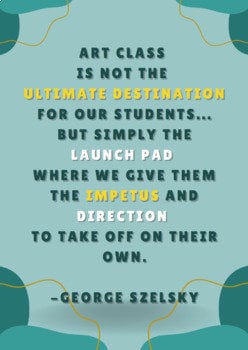 Choice Based Art TAB Posters - Etsy