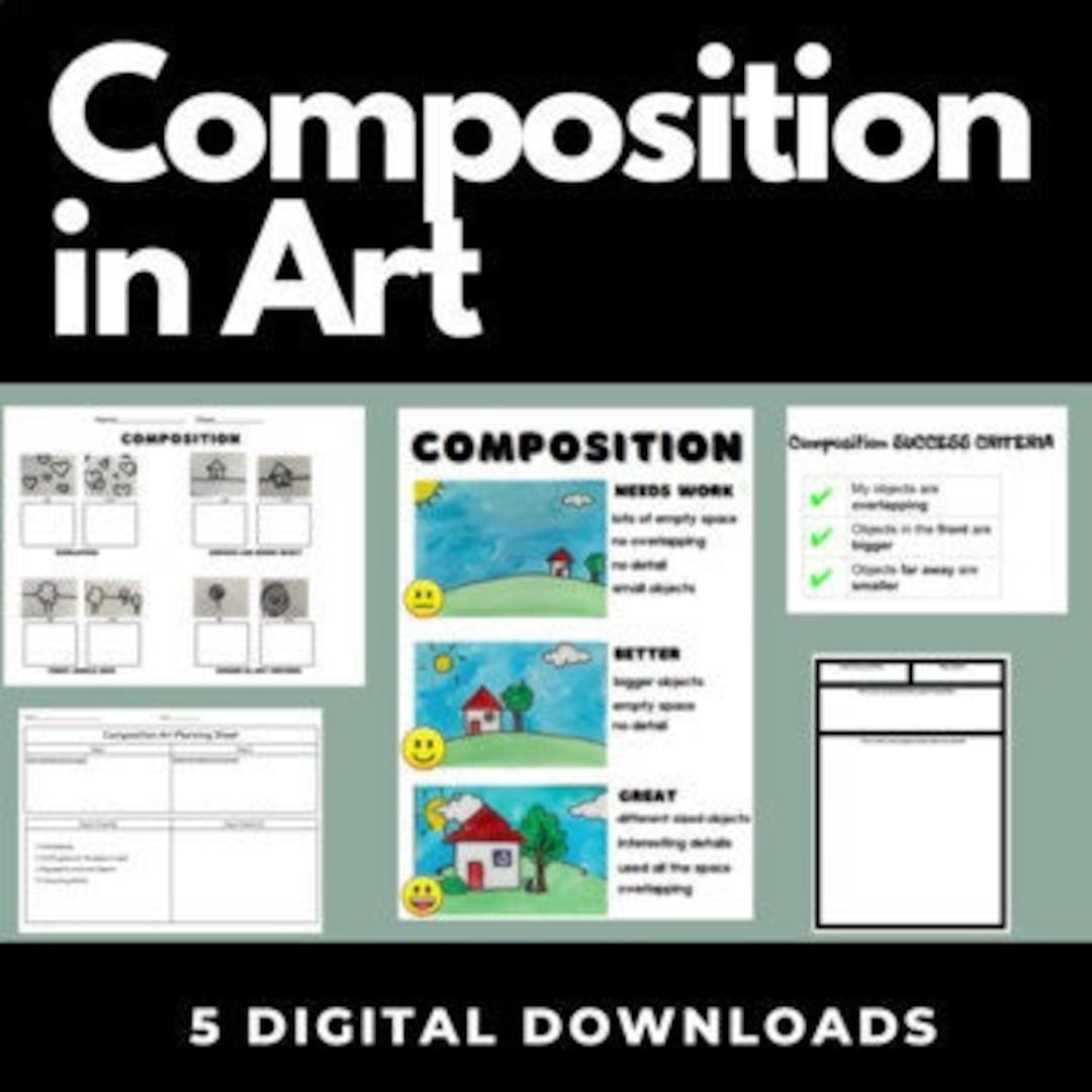 Composition in Art Resources - Etsy