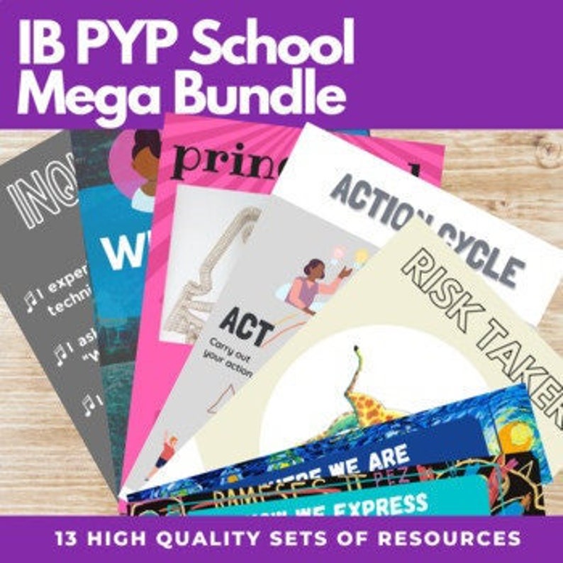 IB PYP Resources Mega Bundle - Etsy
