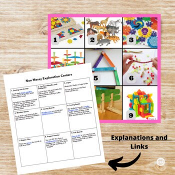 Preschool Kindergarten Process Art Centers 2 - Etsy