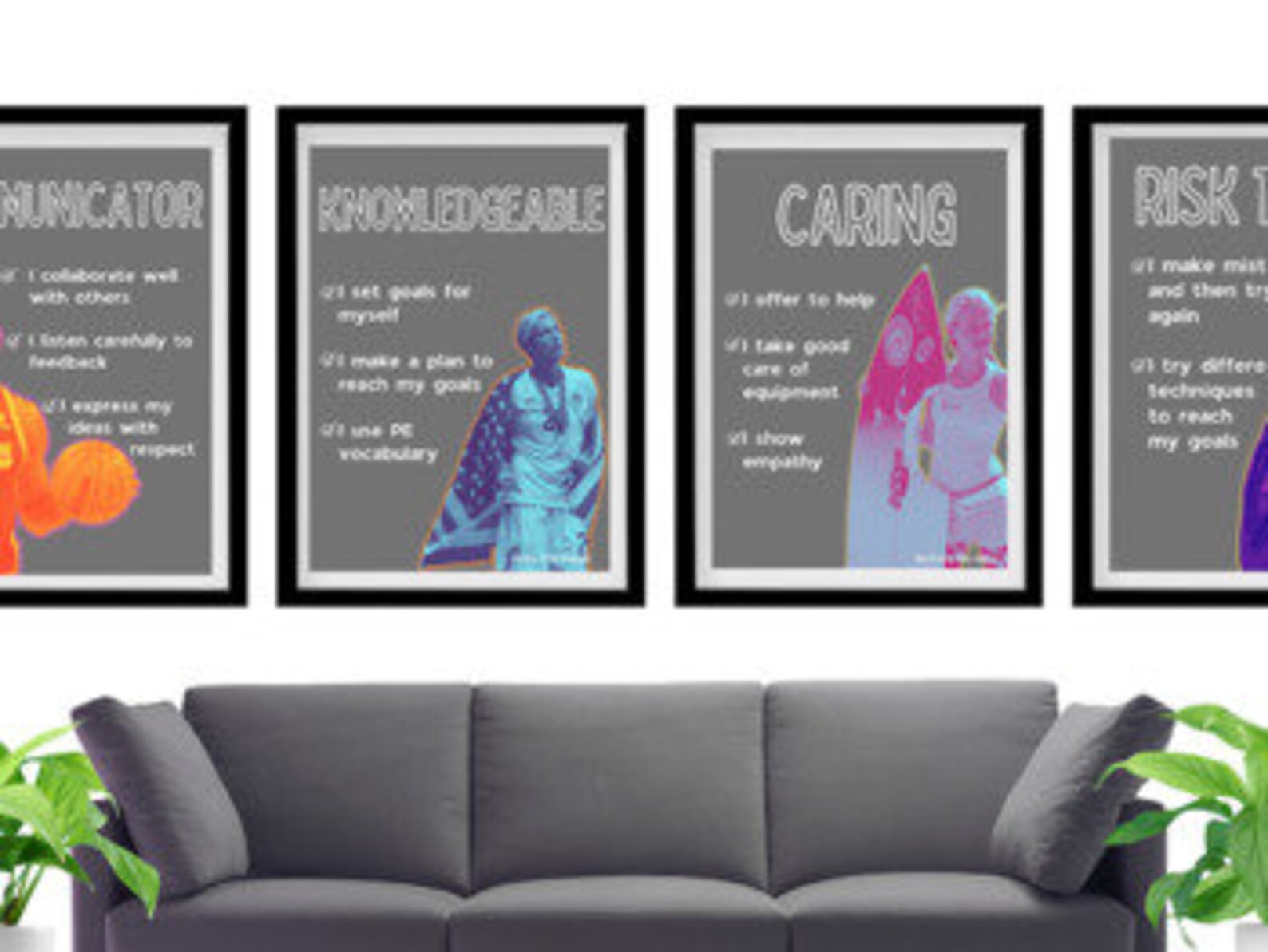 PYP MYP Learner Profile in PE Posters and Bunting - Etsy