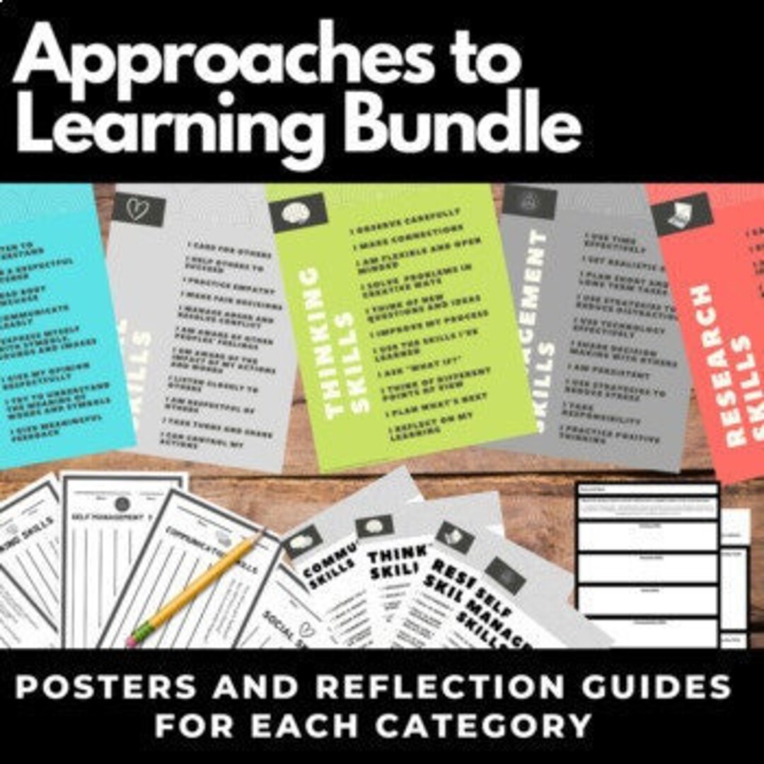 IB Approaches to Learning Bundle - Etsy