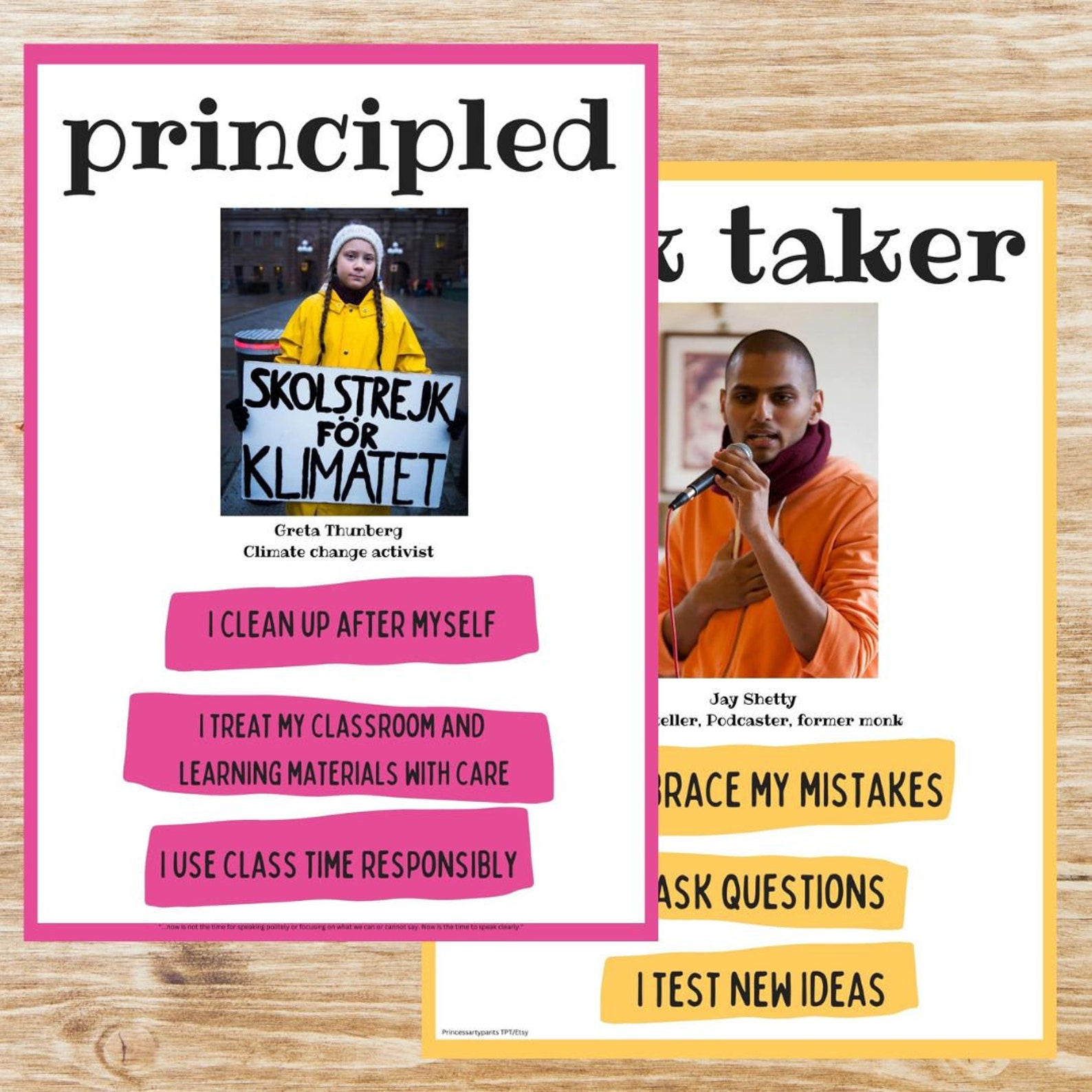 IB Learner Profile Posters for MYP and PYP - Etsy