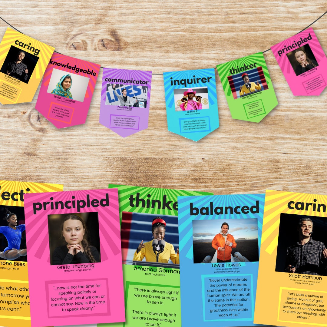 IBMYP and IBPYP Learner Profile Posters and Bunting - Etsy