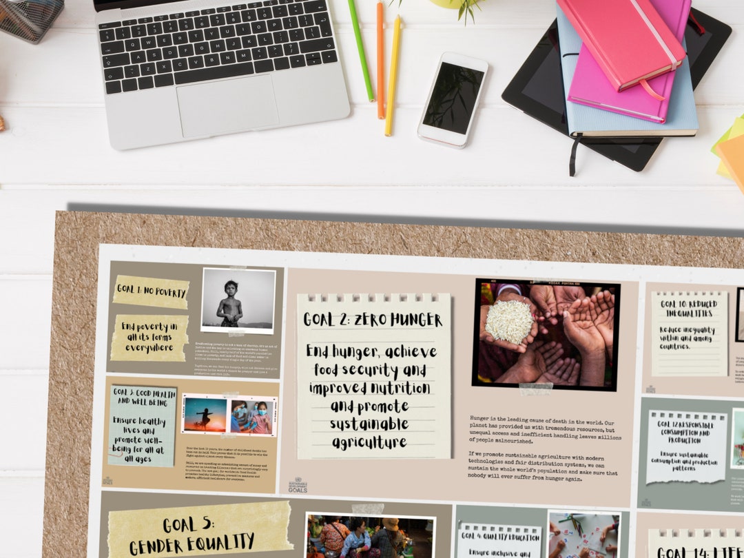 Sustainable Development Goals / Global Goals Poster - Etsy