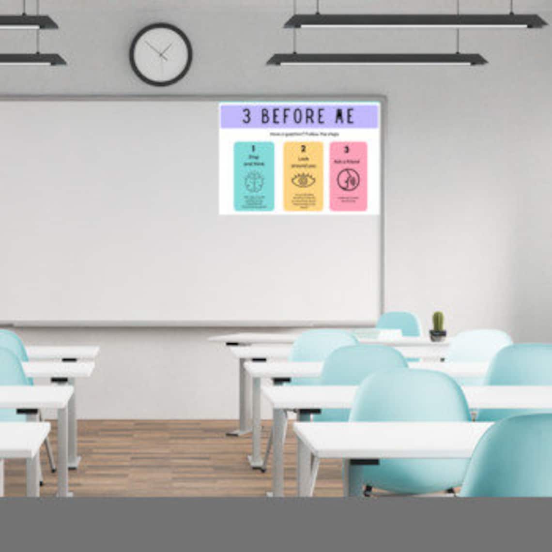 3 Before Me Poster Classroom Posters Classroom Resources - Etsy