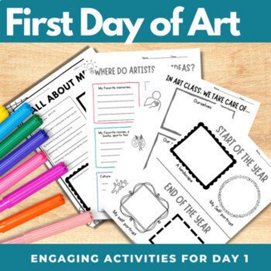 First Day of Art Bundle - Etsy