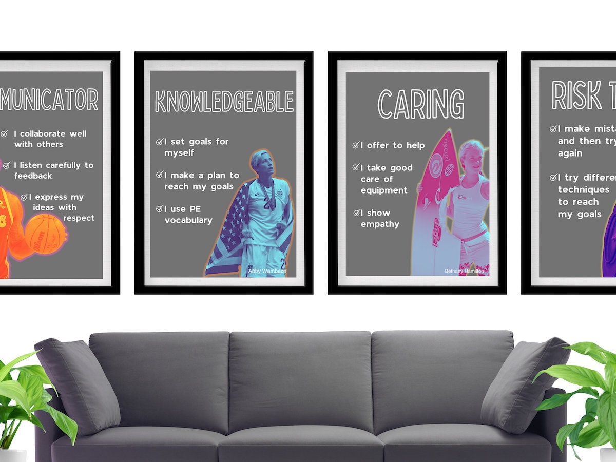 PE Learner Profile IBPYP IBMYP - Etsy