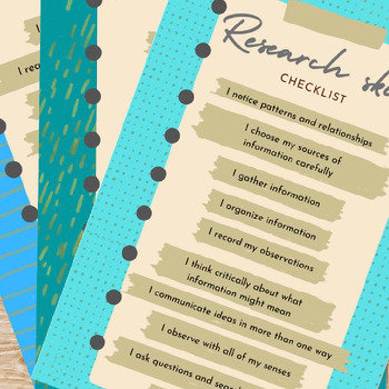 Approaches to Learning (IBPYP/IBMYP ATL Skills) - Etsy