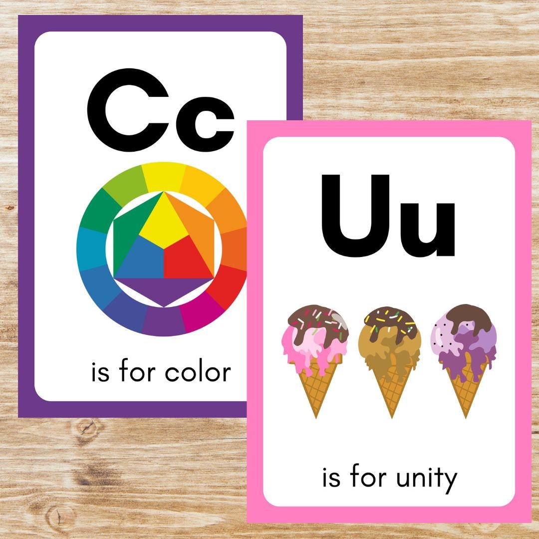 Art Alphabet Posters for Elementary Art Class Primary Art Classroom ...