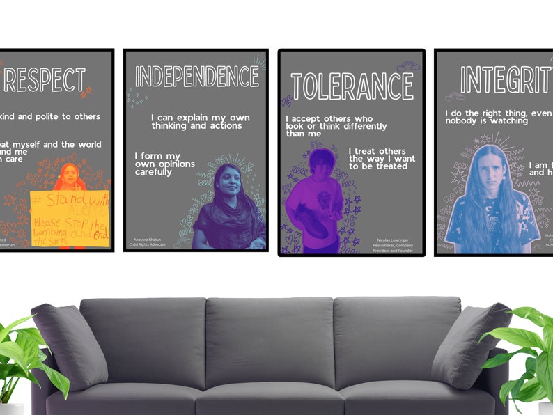 IB PYP Attitudes Posters and Bunting - Etsy