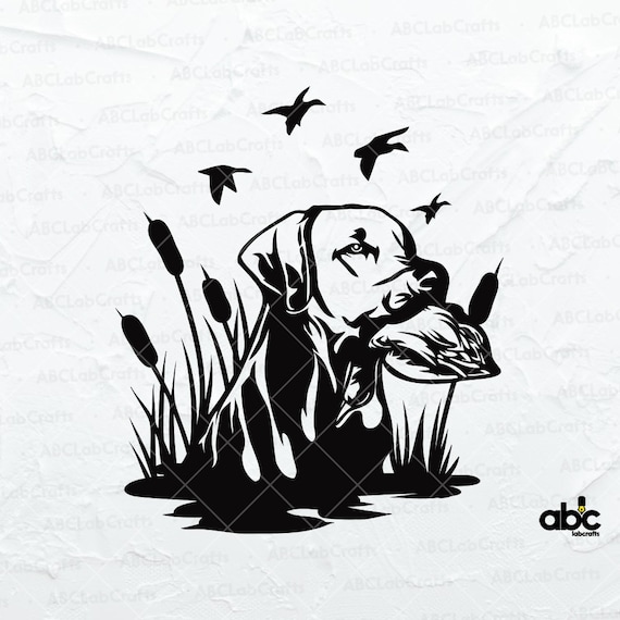 Hunting Lab Silhouette