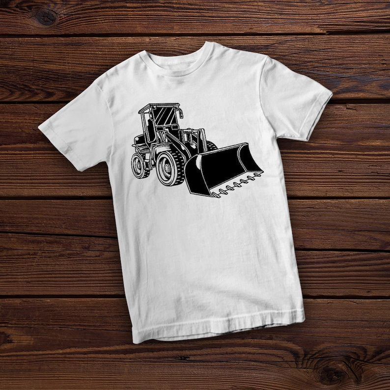 Loader Truck Svg File Loader Truck Driver Svg Backhoe - Etsy