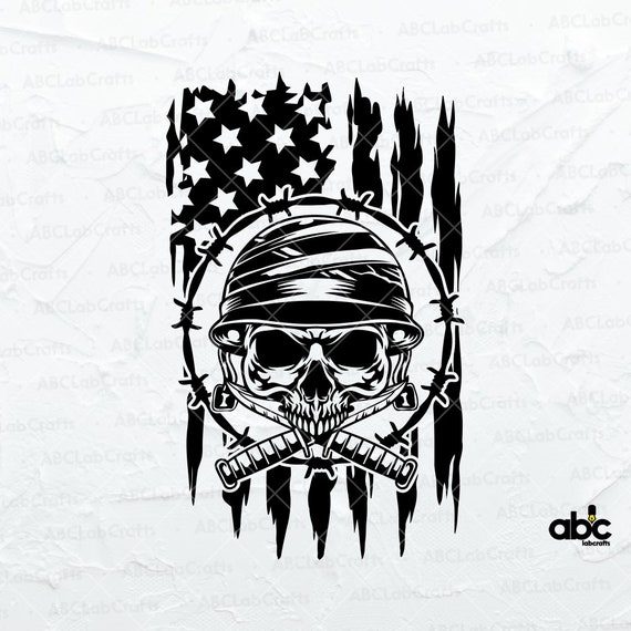 Military Skull Designs