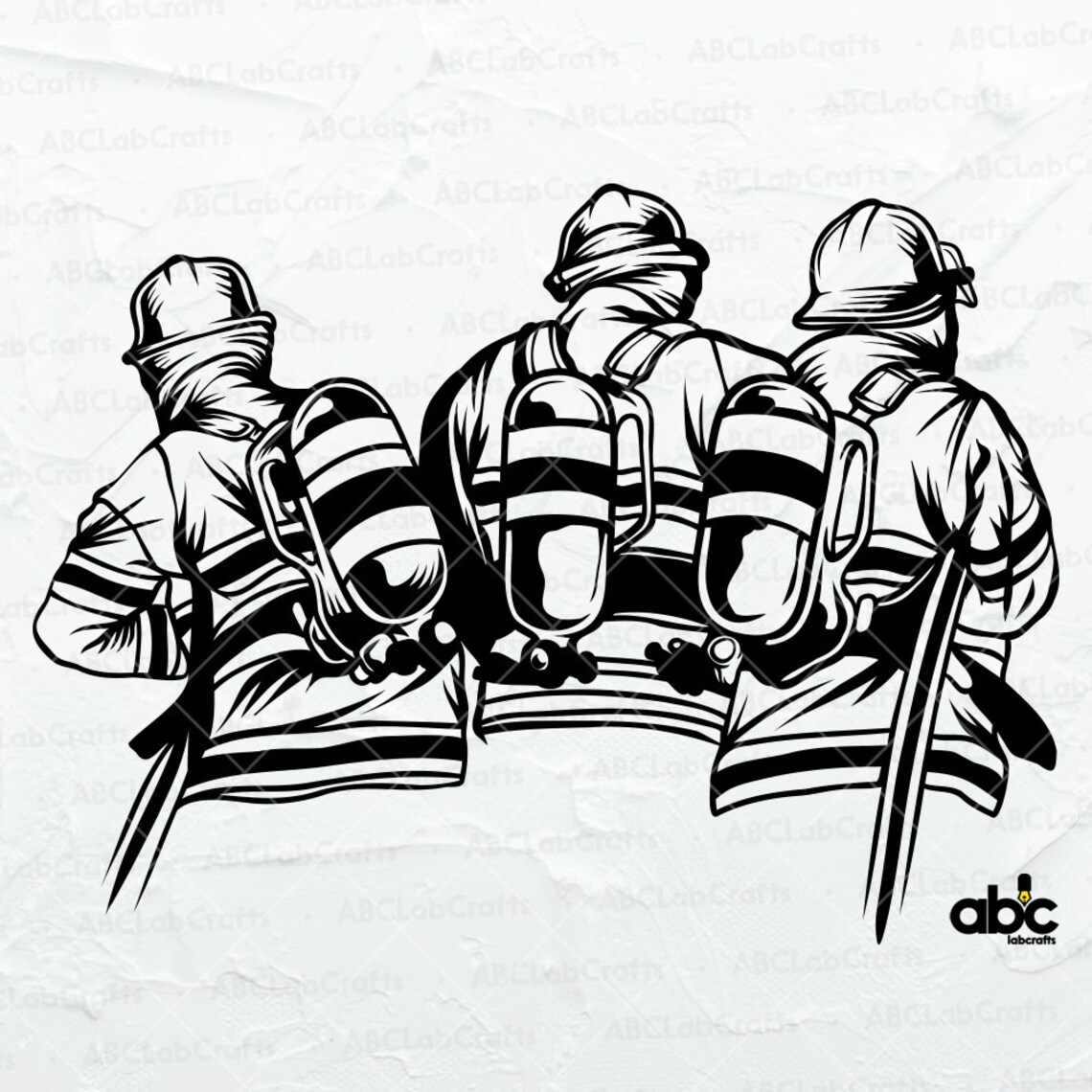 3 Fire Fighter Svg File Fireman Svg Rescue Svg Fire - Etsy