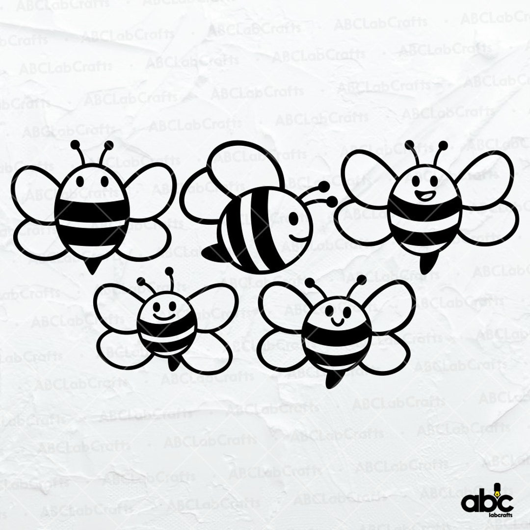 Bee Svg Bundle | Honeybee Svg | Bumble Bee Svg | Cute Bee Svg | Bee Cut ...