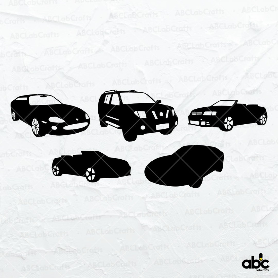 Car Svg Bundle | Cars Silhouette | Cars Svg | Car Svg File for Cricut ...
