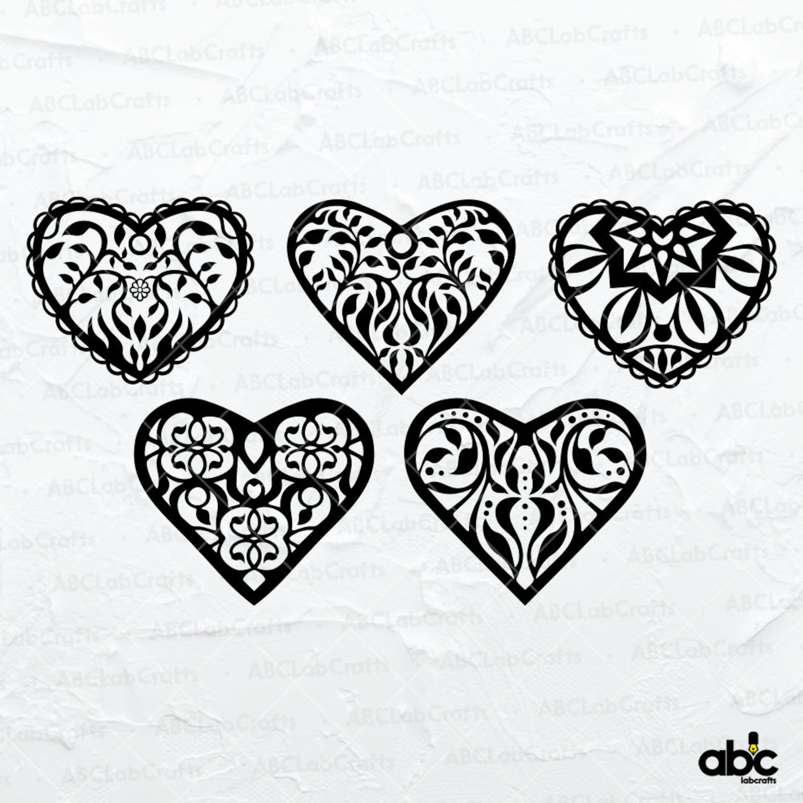 Heart Svg Bundle Heart Png Heart Cut Files Heart Clipart Heart Stencil ...