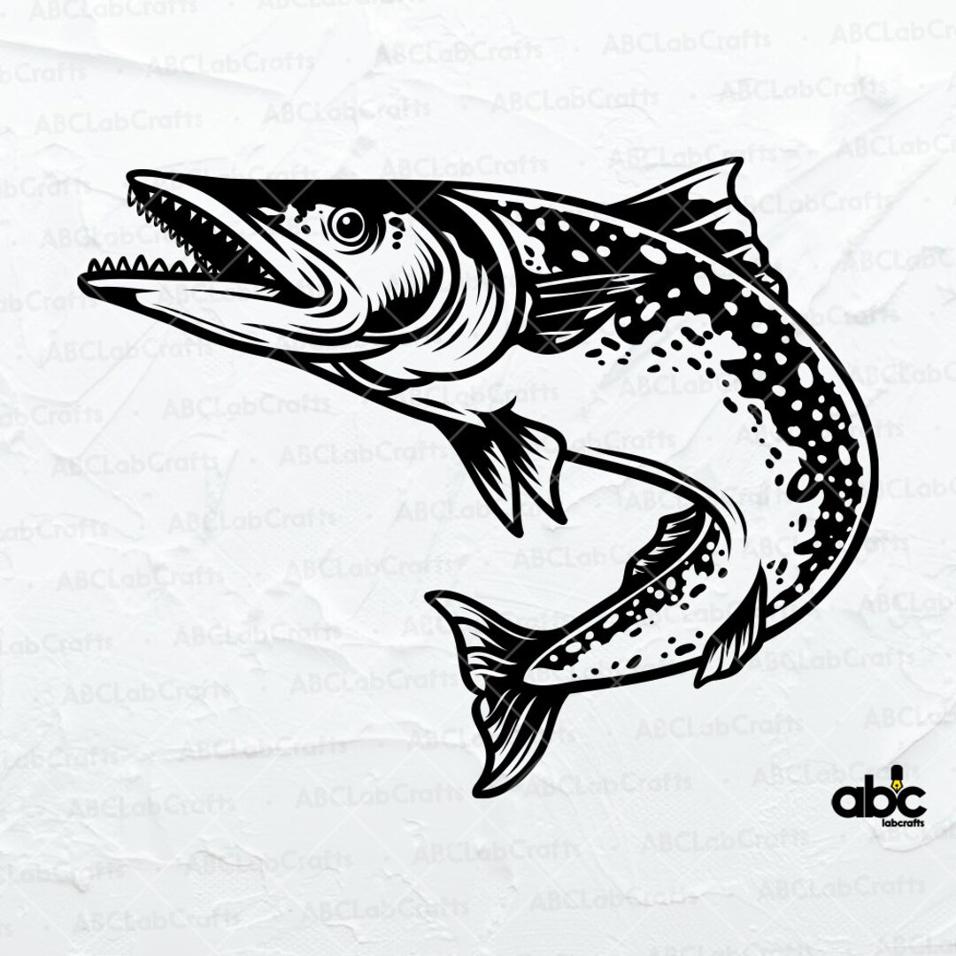 Trout Fish Svg File | Trout Fish Png | Fish Clipart | Lake Fishing Svg ...