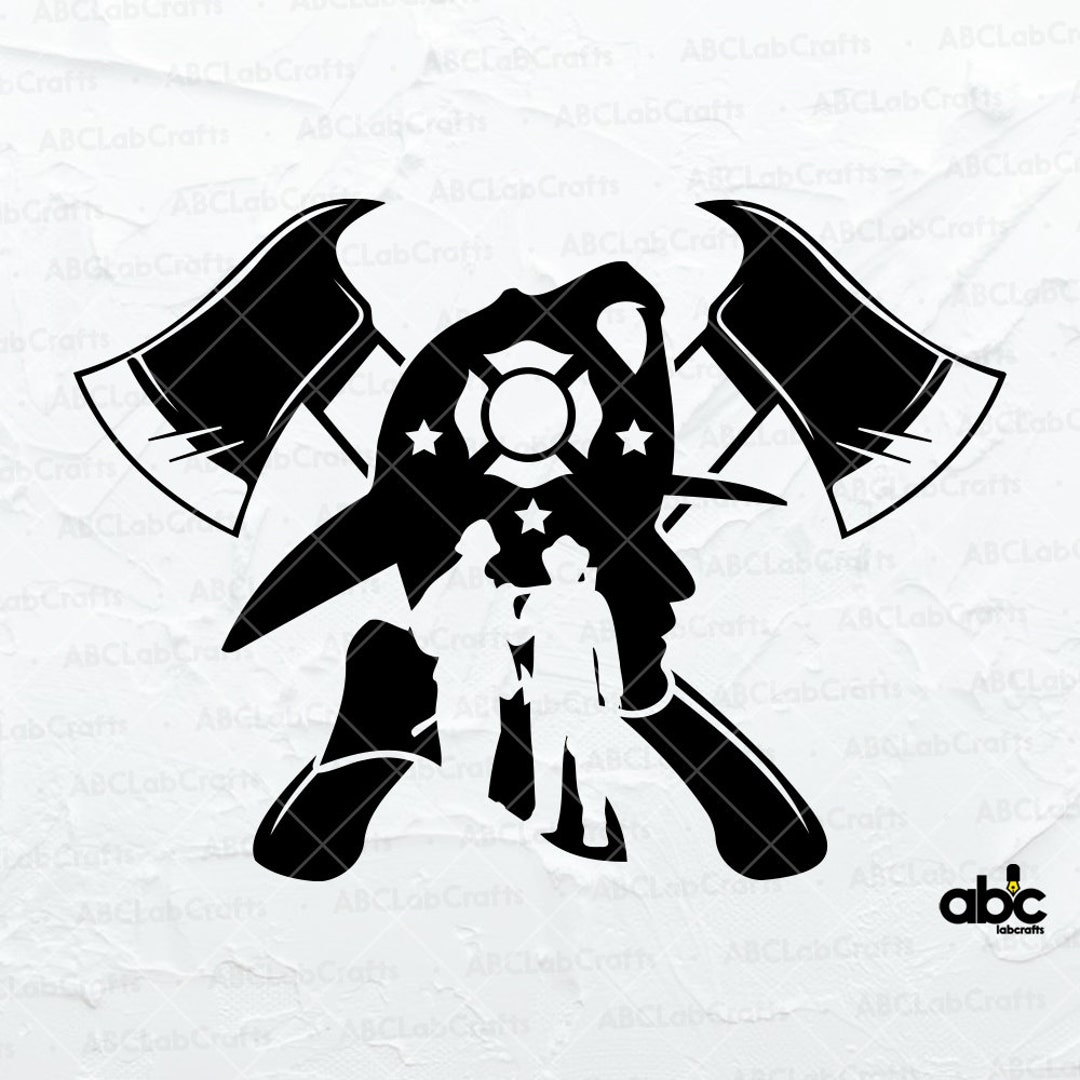 Fire Fighter Scene Svg File | Firefighting | Fire Department Logo ...