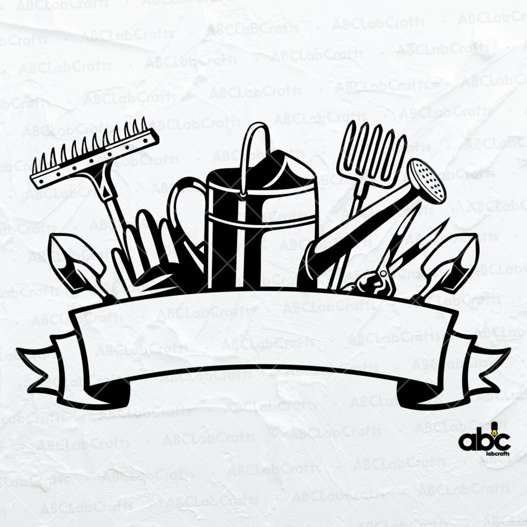 Garden Tools Svg File | Farming Svg | Gardening Tools Svg | Gardener ...