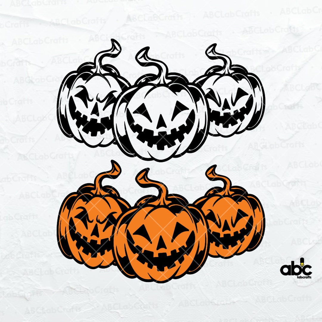 Jack-o-lantern Svg File | Jack O Lantern Svg | Pumpkin Face Svg ...
