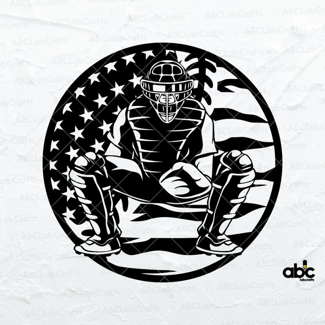 Softball Player on Fire Svg File | Hot Baseball Game Clipart | Pitcher ...