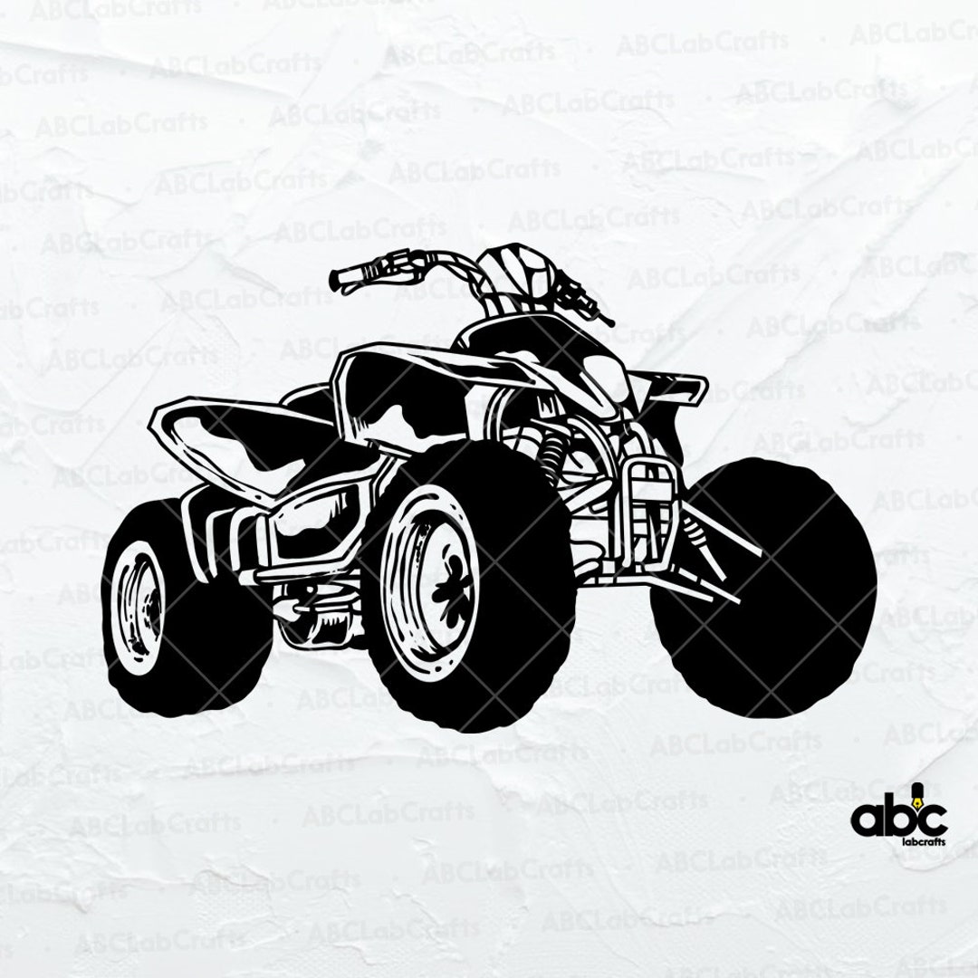 Atv Clipart Svg File | Mud Riding Svg | Dirt Riding Svg | Extreme ...