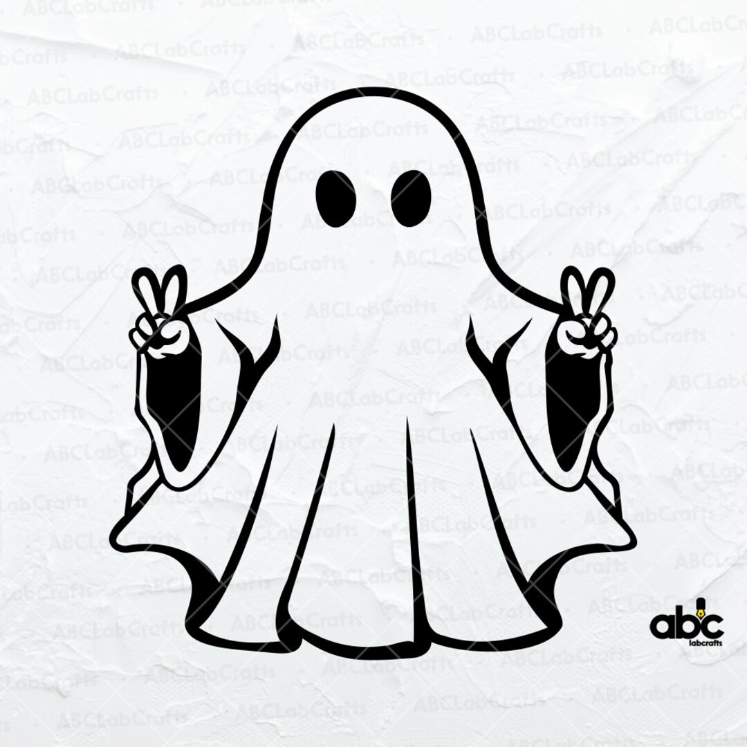 Cool Ghost Svg File | Happy Halloween Png | Ghost Svg | Halloween Svg ...