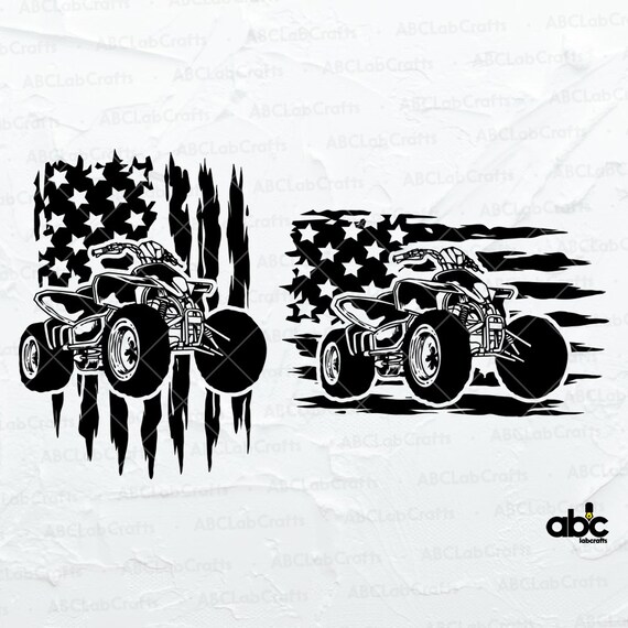 US Atv Clipart Svg File Mud Riding Svg Dirt Riding Svg | Etsy