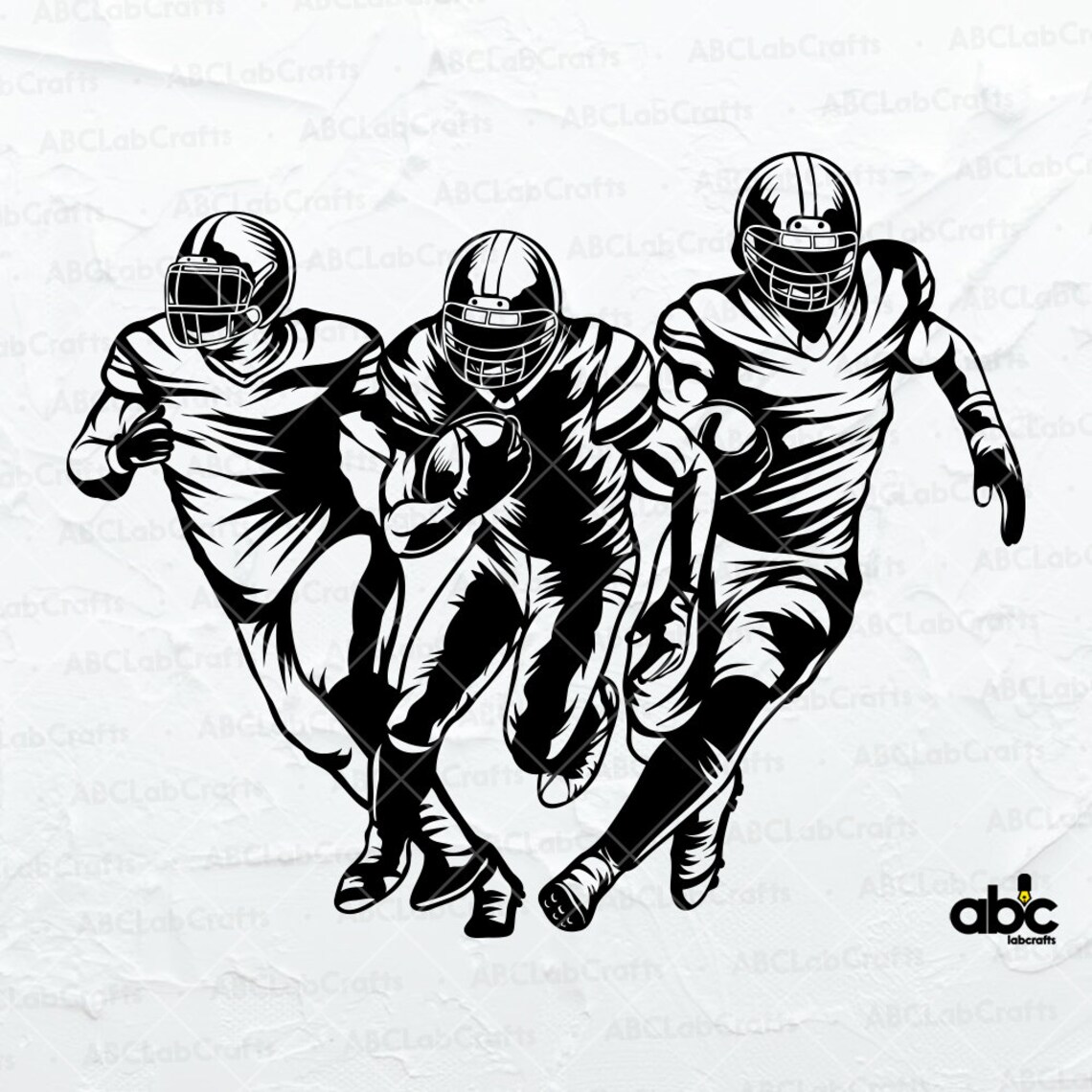 Football Players Svg File Football Svg Football Png - Etsy