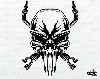 Skull Dxf Welding - Etsy