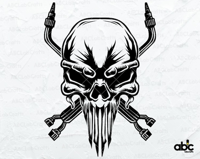 Weld Life With Skull SVG File,welder SVG File,welding SVG File-vector ...