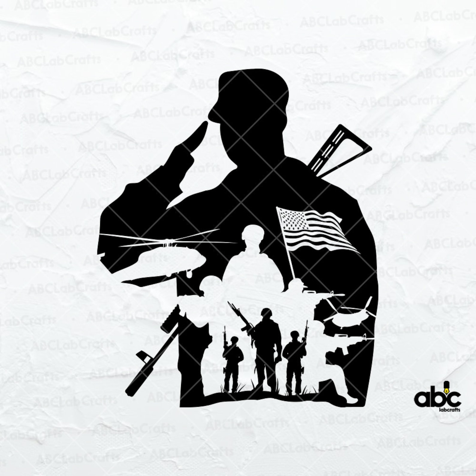 US Soldier Svg File Military Svg Veteran Soldier Svg US - Etsy