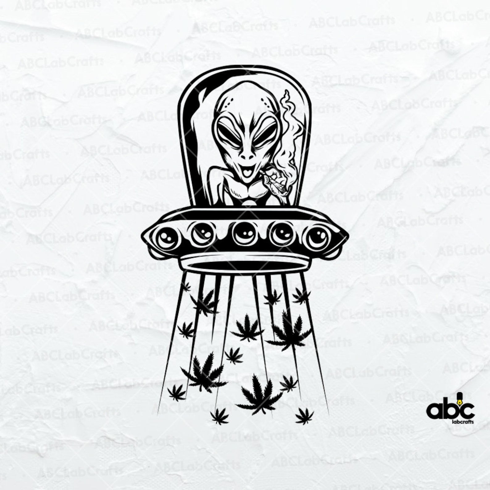 Alien Smoking Weed Svg File Smoking Cannabis Shirt Svg - Etsy