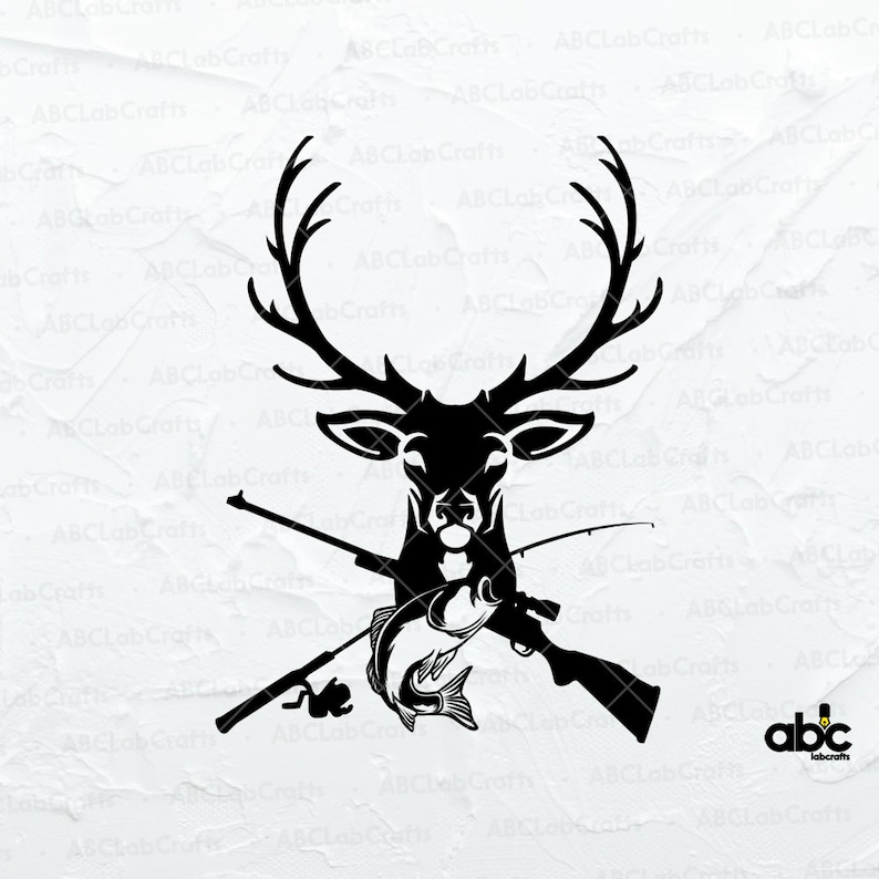 Hunting Svg File Deer Hunting Svg Fishing Svg Deer and | Etsy