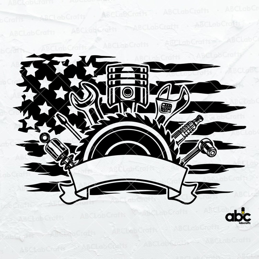 US Mechanic Svg File | Mechanic Tools Svg | Wrenches Svg | Repair Svg ...