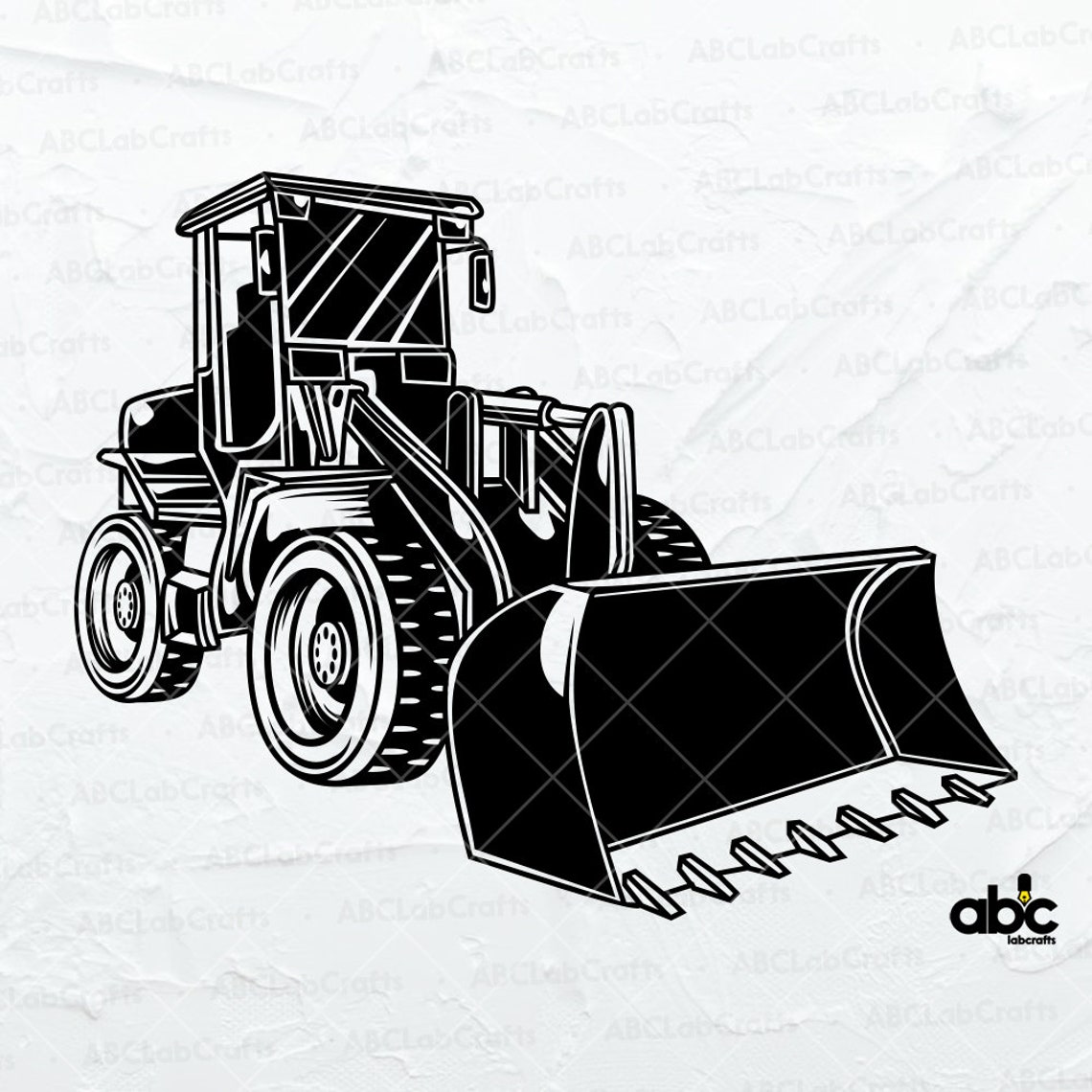 Loader Truck Svg File Loader Truck Driver Svg Backhoe - Etsy