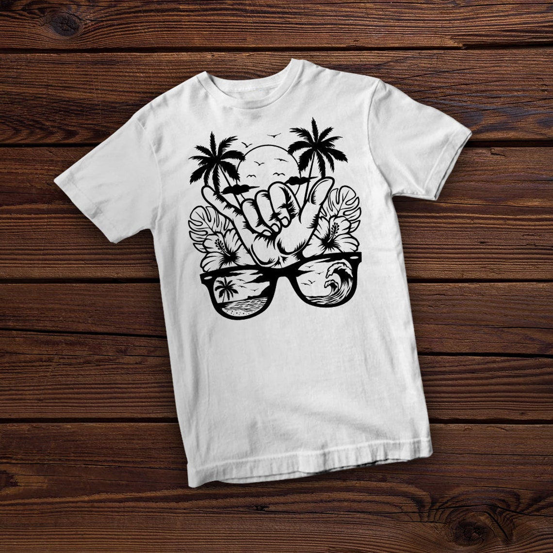 Shaka Summer Vibes Svg File | Summer Svg | Summer Clipart | Shaka ...