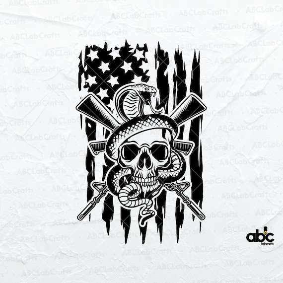 US Tactical Svg File Tactical Cutting File Skull Svg - Etsy