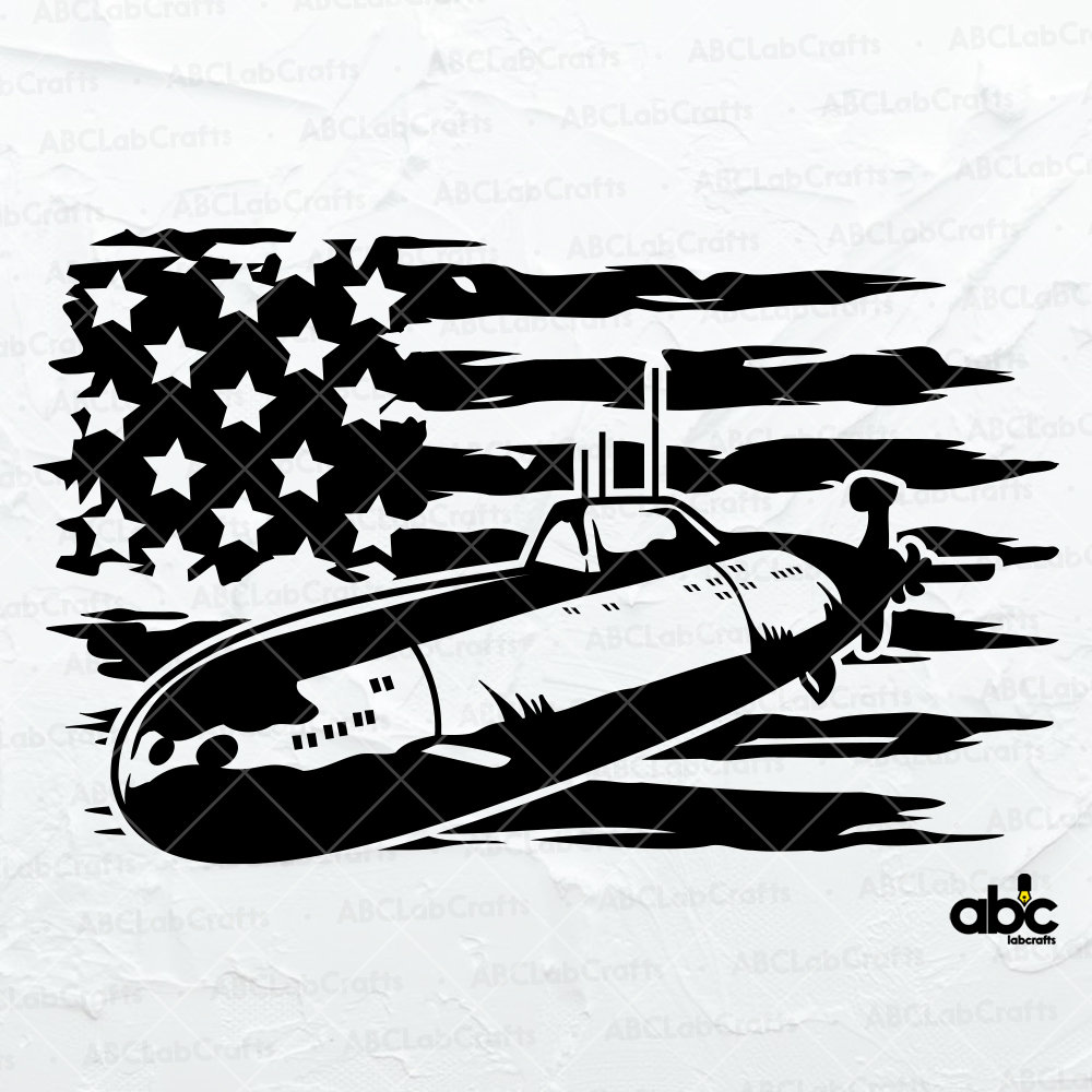 US Submarine Svg File US Navy Svg Warship Svg Submarine - Etsy