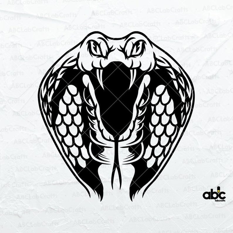 Cobra Head Svg File | Snake Head Svg | Snake Svg | Snake Shirt Svg ...