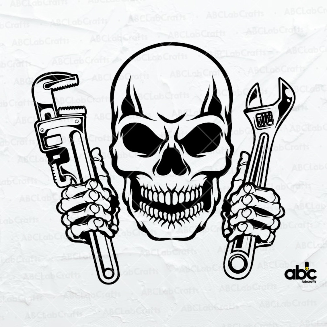Skull Mechanic Svg File Mechanic Svg Skull Mechanic Svg - Etsy