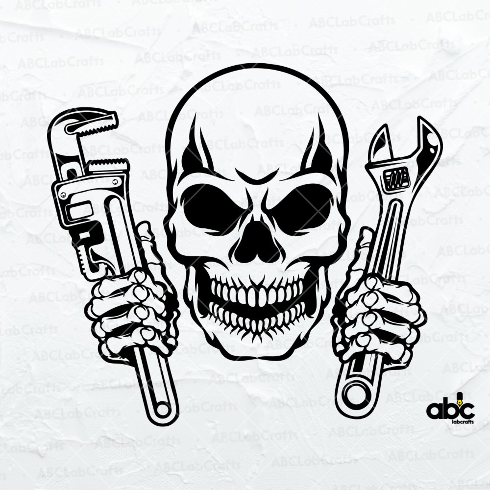 Skull Mechanic Svg File Mechanic Svg Skull Mechanic Svg - Etsy