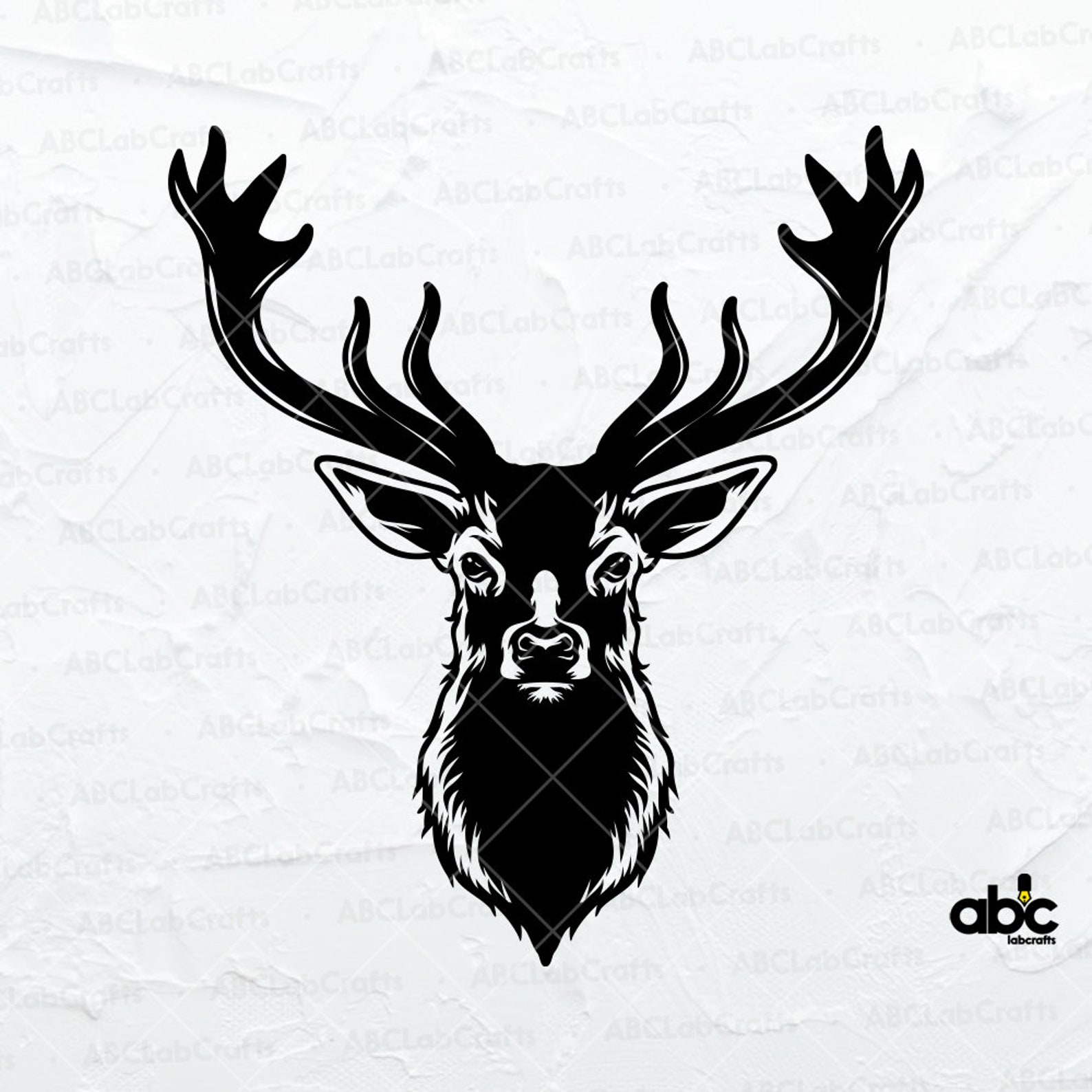 Buck Head Deer Svg Deer Hunting Svg Deer Hunter Svg - Etsy