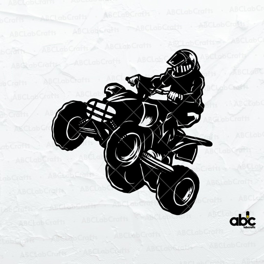 Atv Clipart Svg File | Mud Riding Svg | Dirt Riding Svg | Extreme ...