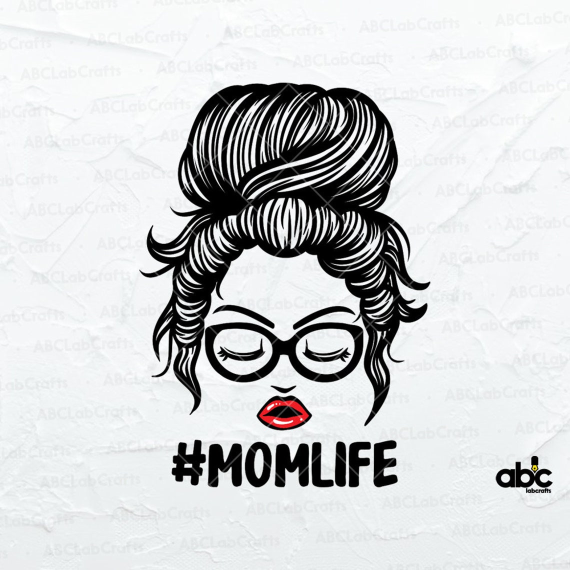 Momlife Bun Hair Svg File Mom Png Mom Life Png Gift for - Etsy