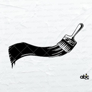 Paint Brush Svg File | Wall Paint Svg | Painting Service Gift Idea Dxf ...